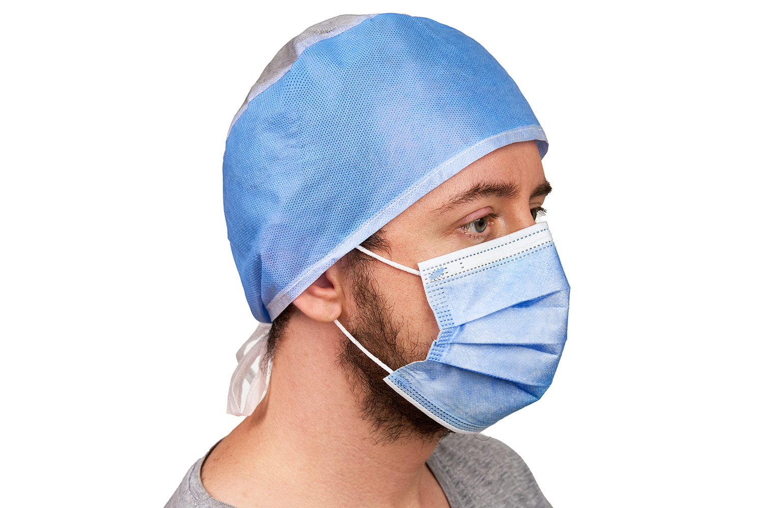 SURGICAL CAP WITH TIES - Synek Medical